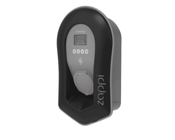 Zappi slimme laadpaal 1 fase, type 2 voor elektrische auto | Stralendgroen